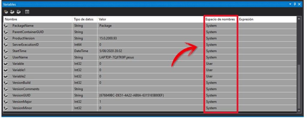 Variables en SSIS: 8 datos | Kaits Consulting